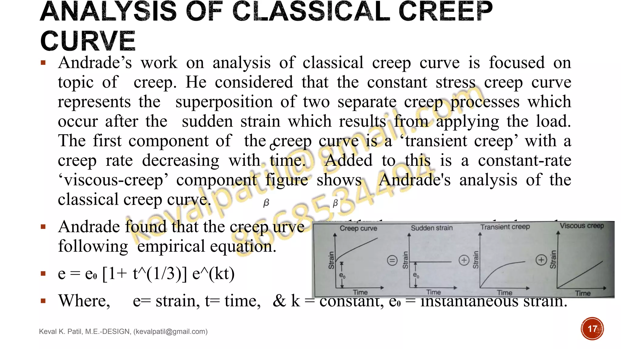 Failure mechanism: CREEP | PPTX