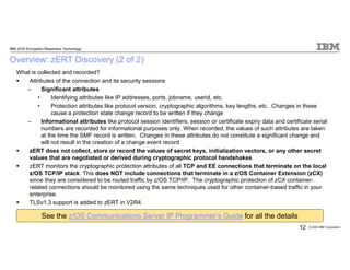 IBM z/OS Communications Server z/OS Encryption Readiness Technology ...