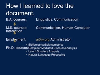 Zoss High-Level Text Analysis and Techniques | PPTX