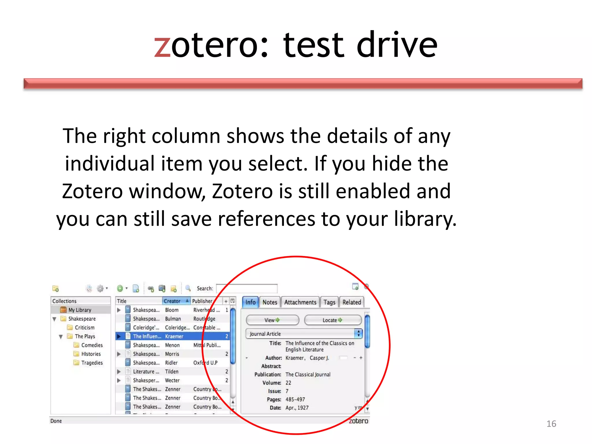 Zotero: for Legal Scholars | PPTX