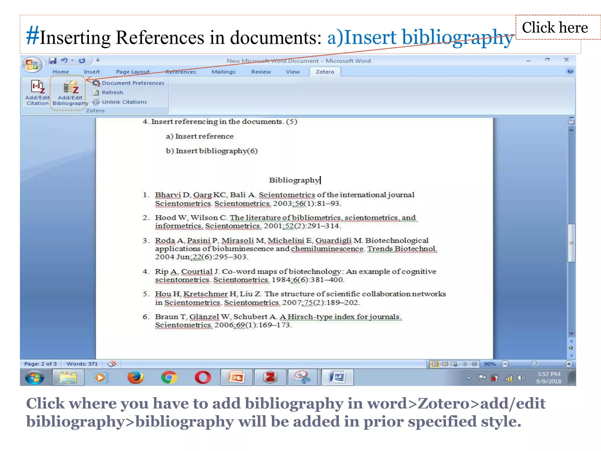 Zotero: Step by step guide | PPTX