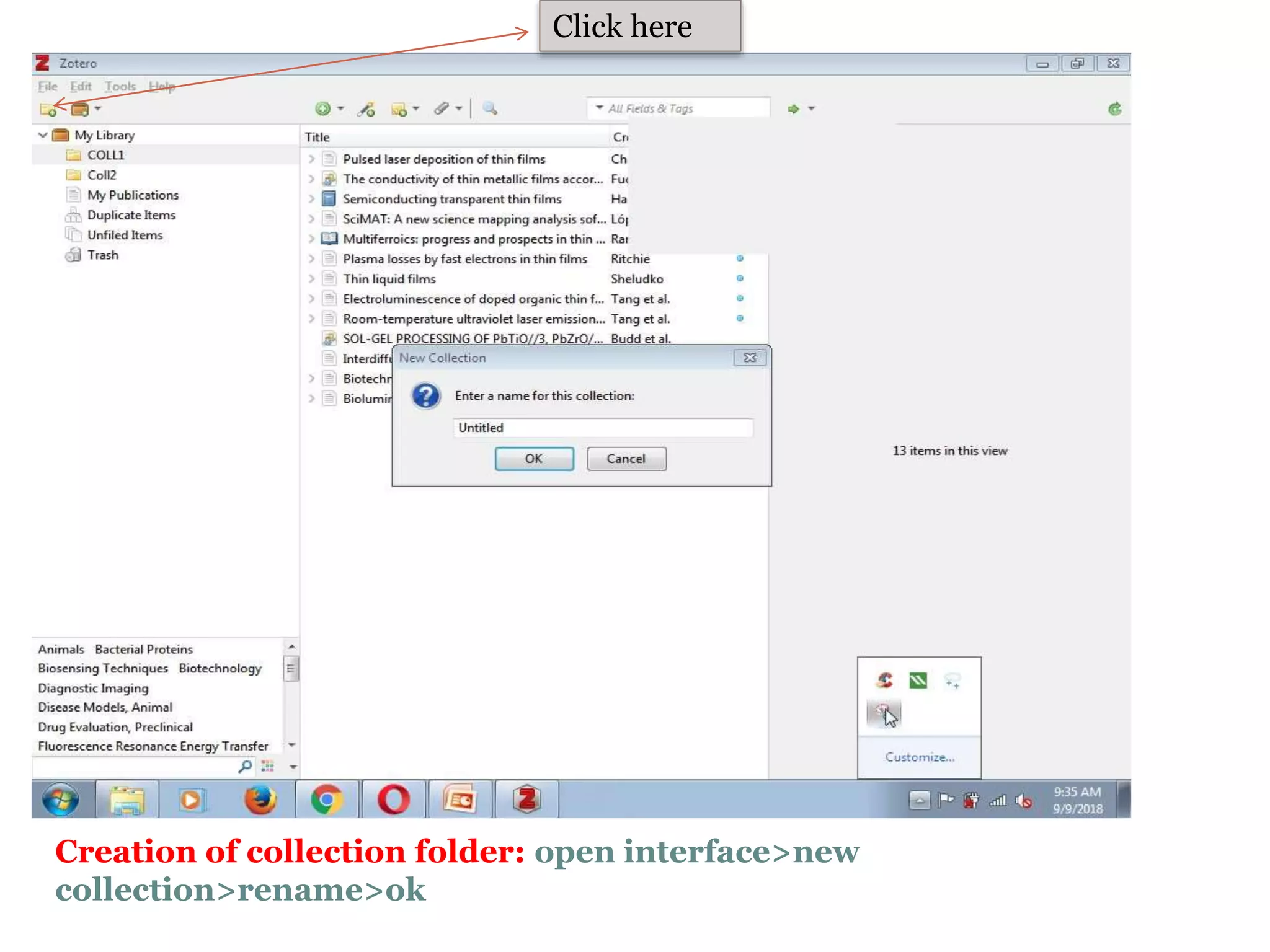 Zotero: Step by step guide | PPTX