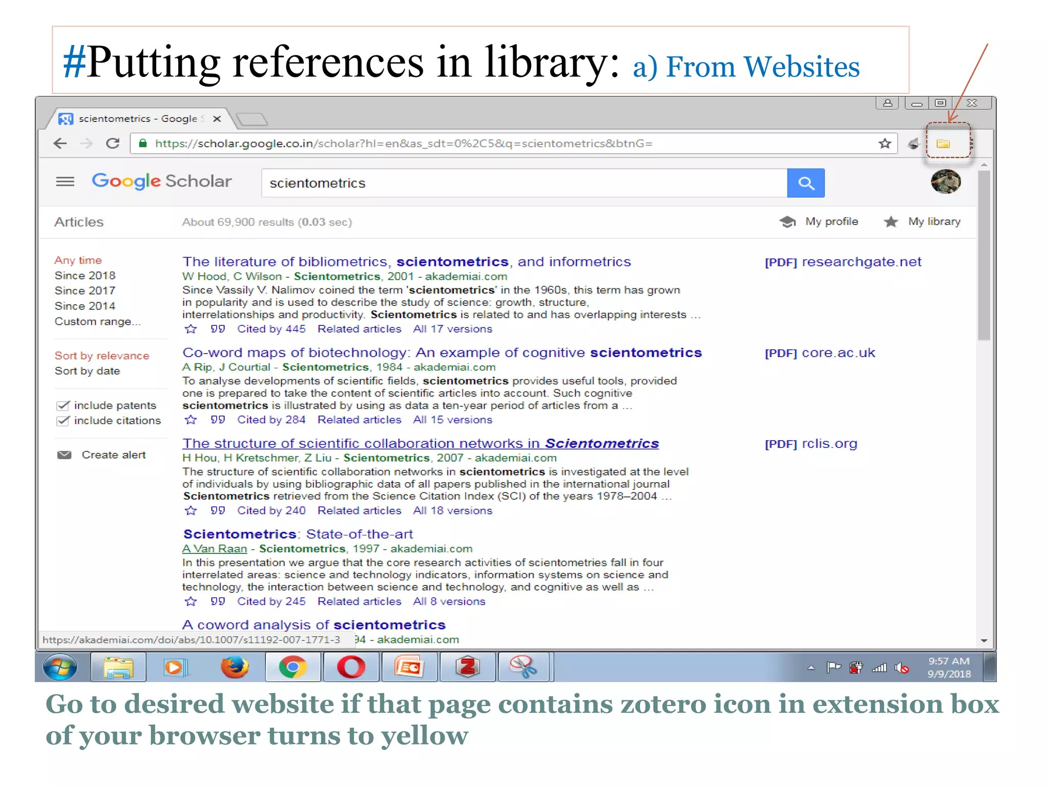 Zotero: Step by step guide | PPTX