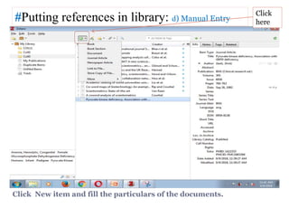 Zotero: Step by step guide | PPTX