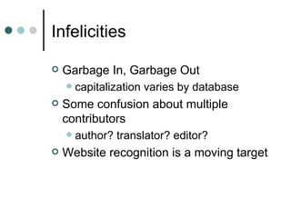 Zotero Draft 6 | PPT | Computing | Technology & Computing