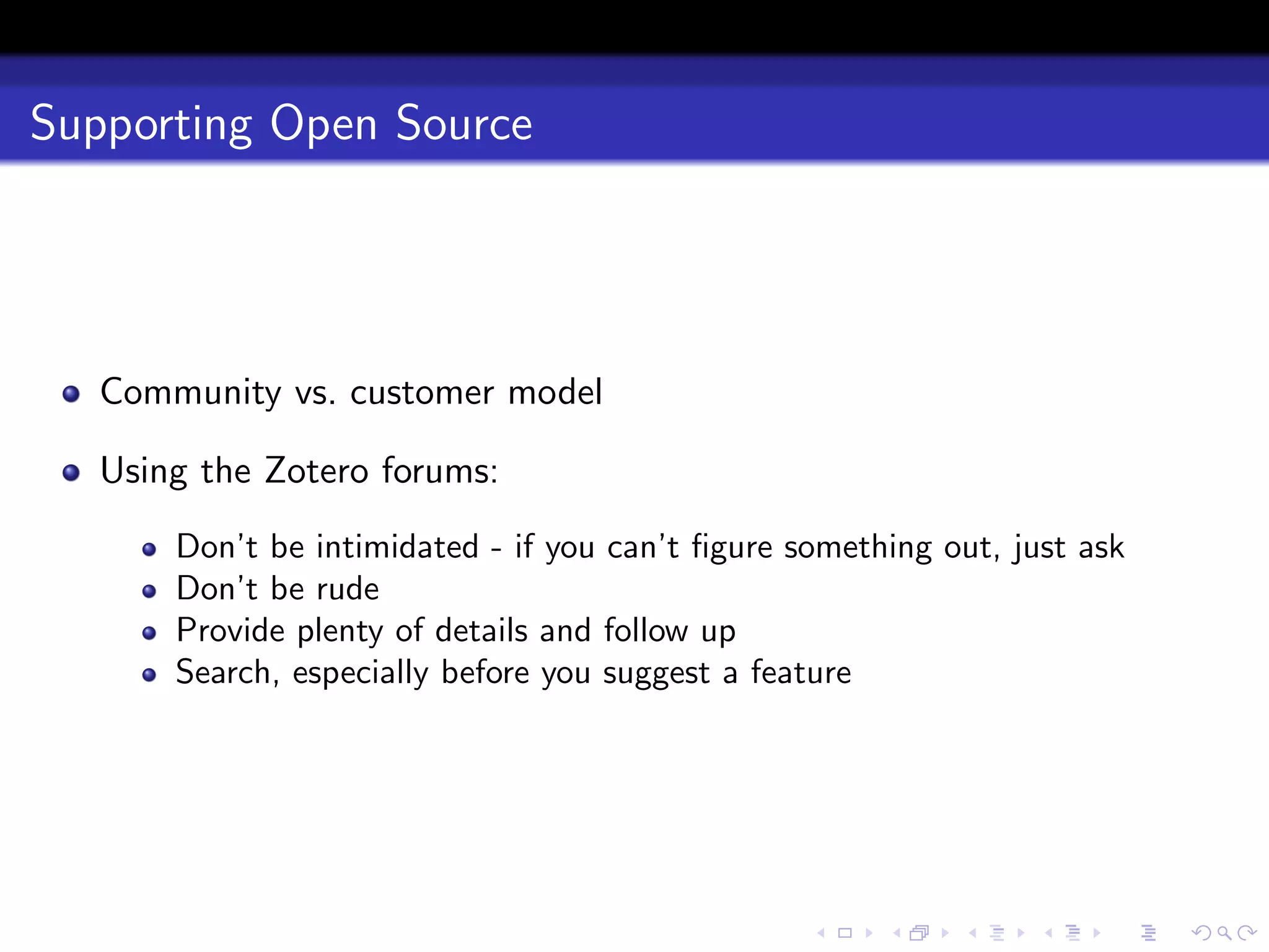 Zotero - The Relevance of Open Source | PPT
