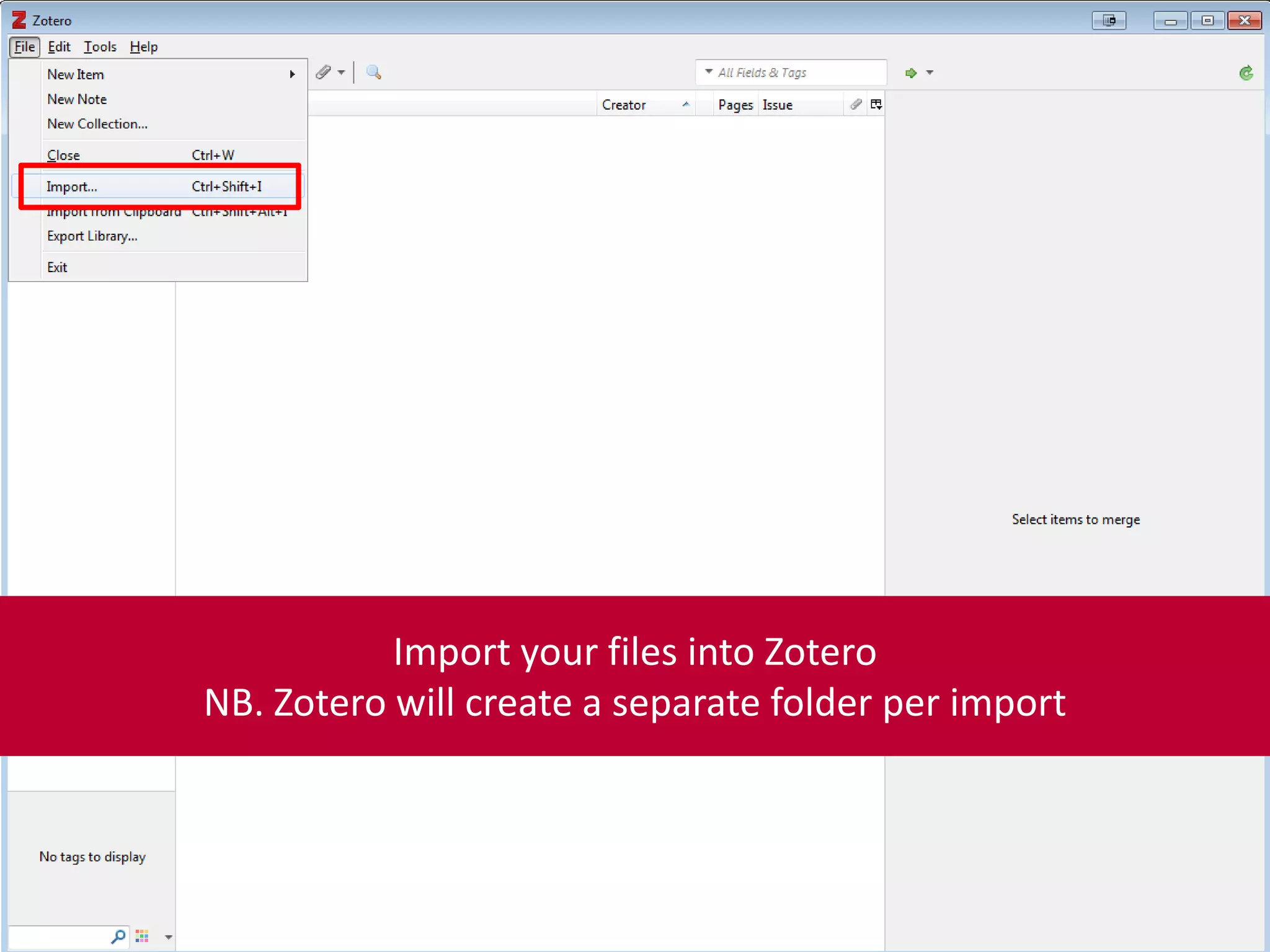 Tutorial for Zotero Deduplication | PPTX | Databases | Computer Software and Applications