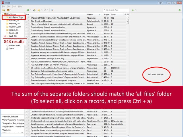 Tutorial for Zotero Deduplication | PPTX | Databases | Computer Software and Applications