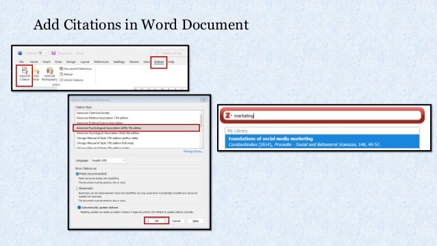 Zotero: A Reference Management Tool | PDF
