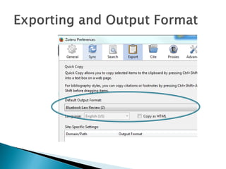Zotero Citation Management Software | PPT