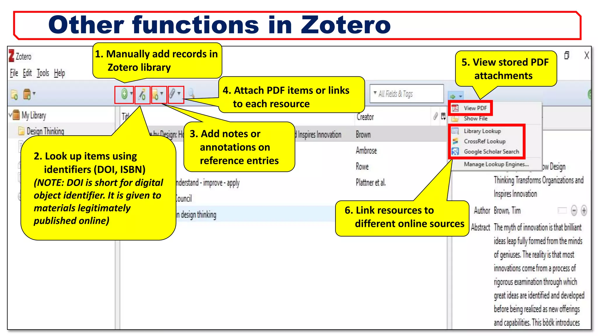 Zotero PPT | PPTX