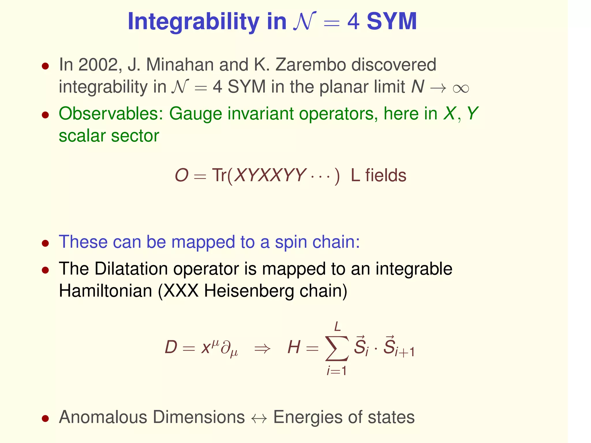 Marginal Deformations and Non-Integrability | PPT