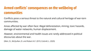 Citizen science for environmental and health issues in conflict zones | PPT