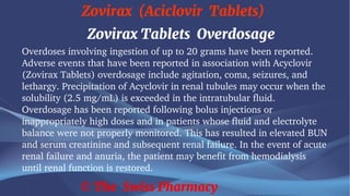 Zovirax (Aciclovir Tablets) | PDF | Infectious Diseases | Diseases and ...