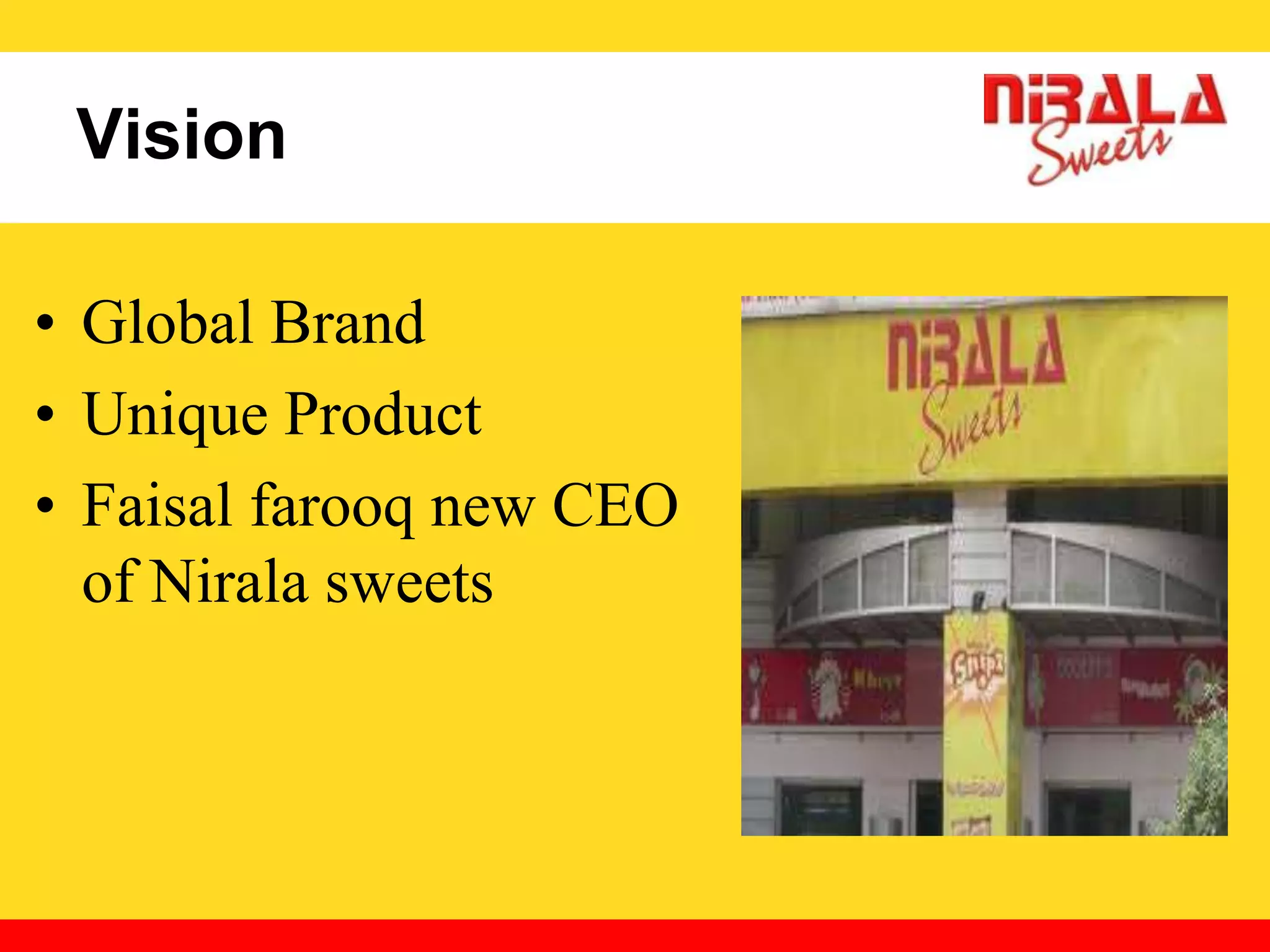 Nirala Sweets | PPTX