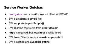 "Service Worker: Let Your Web App Feel Like a Native " | PDF | Web ...