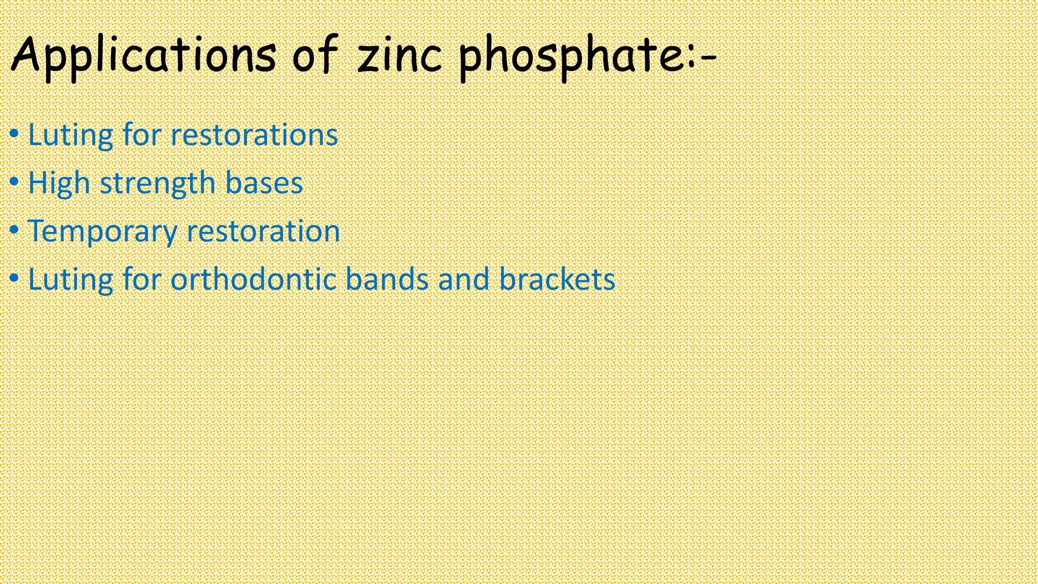 Zinc Phosphate Cement | PPTX