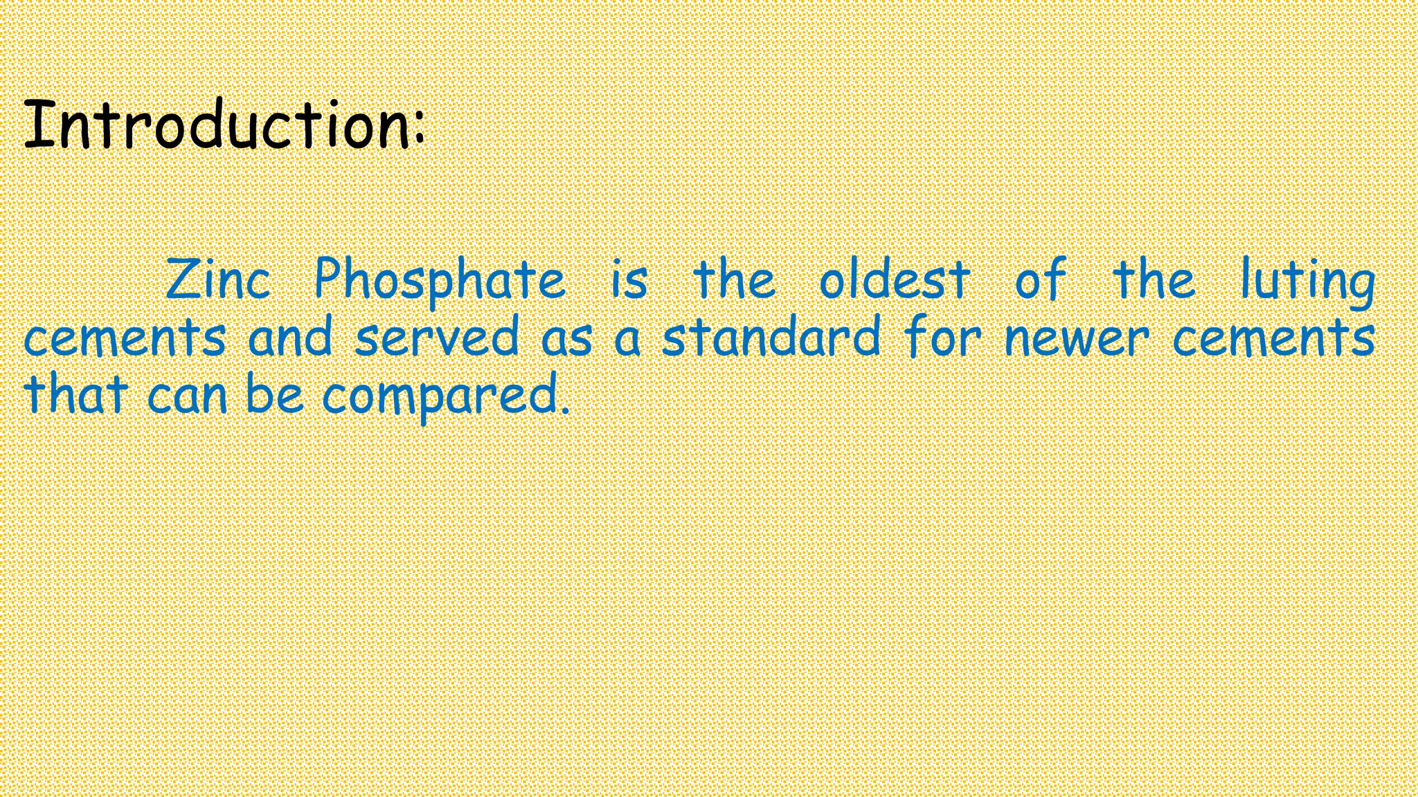 Zinc Phosphate Cement | PPTX