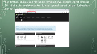 Tugas Presentasi Zpanel | PPT