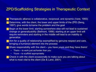 ZPD And Therapy | PPT