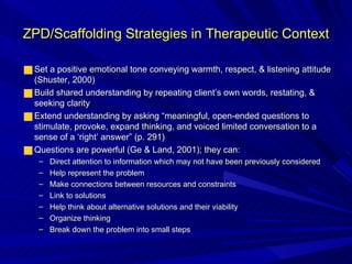 ZPD And Therapy | PPT