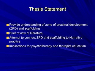 ZPD And Therapy | PPT