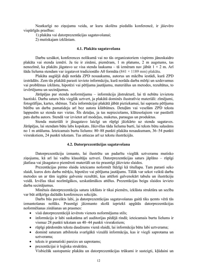 ZPD VADLĪNIJAS. Kā veidot ZPD un pareizi ta noformēt? | PDF