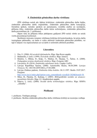 ZPD VADLĪNIJAS. Kā veidot ZPD un pareizi ta noformēt? | PDF