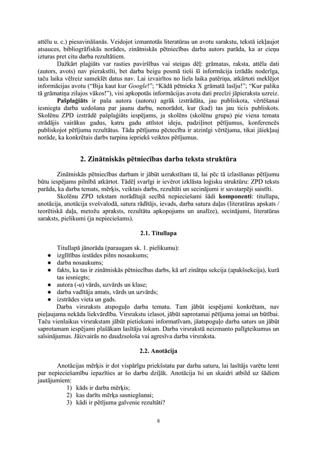 ZPD VADLĪNIJAS. Kā veidot ZPD un pareizi ta noformēt? | PDF