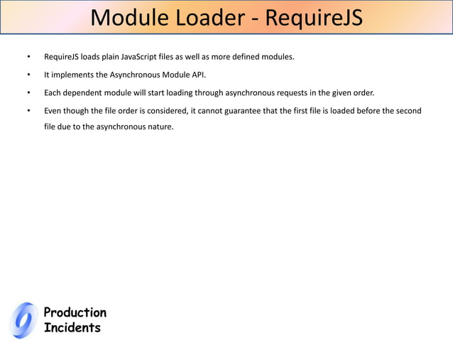 JavaScript Module Loaders | PPT