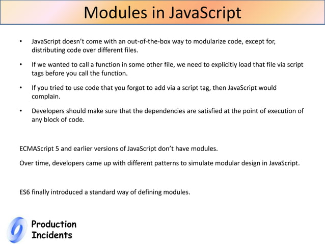 JavaScript Module Loaders | PPT