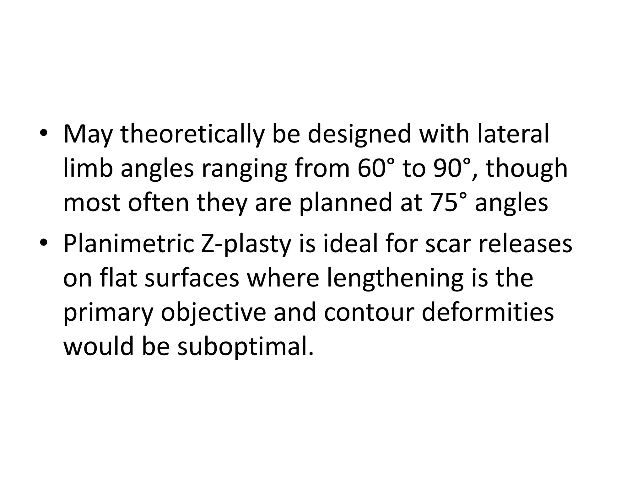 Z plasty in scar contracture release | PPTX