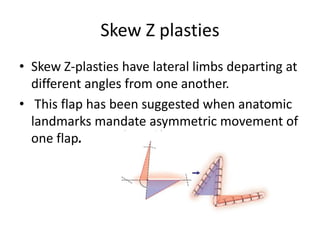 Z plasty in scar contracture release | PPTX
