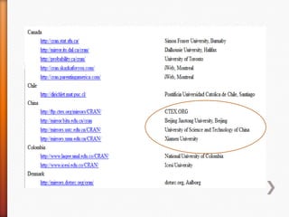 R and Rcmdr Statistical Software | PPT