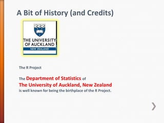 R and Rcmdr Statistical Software | PPT