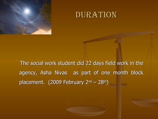 field work | PPT