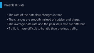 Traffic profiles, congestion and network performance | PPTX