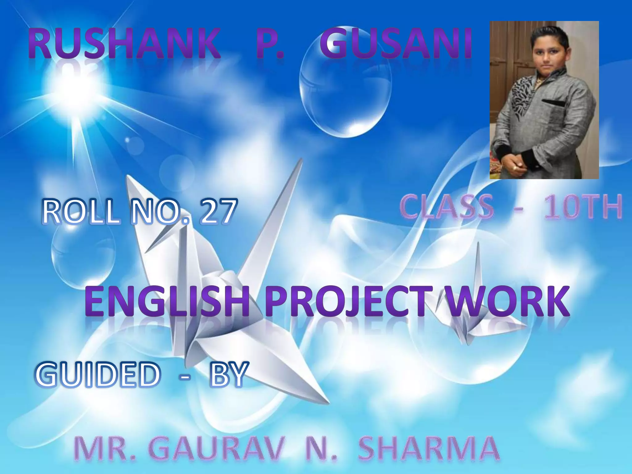 'SNAKE' literature reader class 10 | PPTX