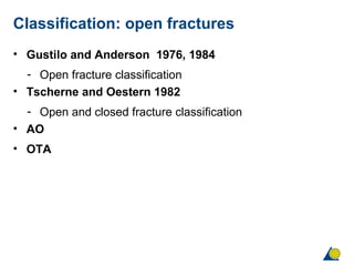 Open fractures | PPT
