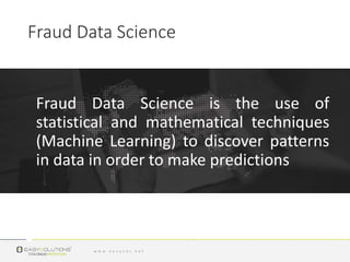 1609 Fraud Data Science | PPTX