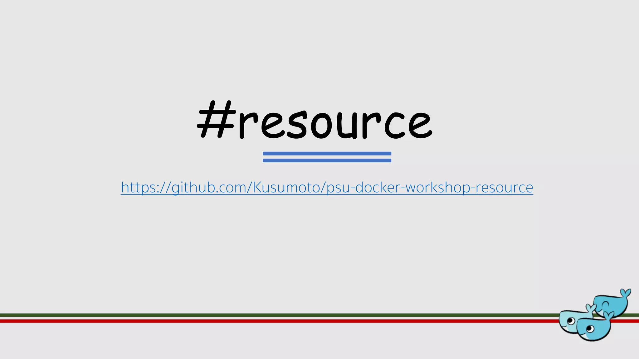 Basic Docker For Developer Ppt
