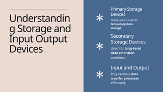 Input and output devices storage devices.pptx