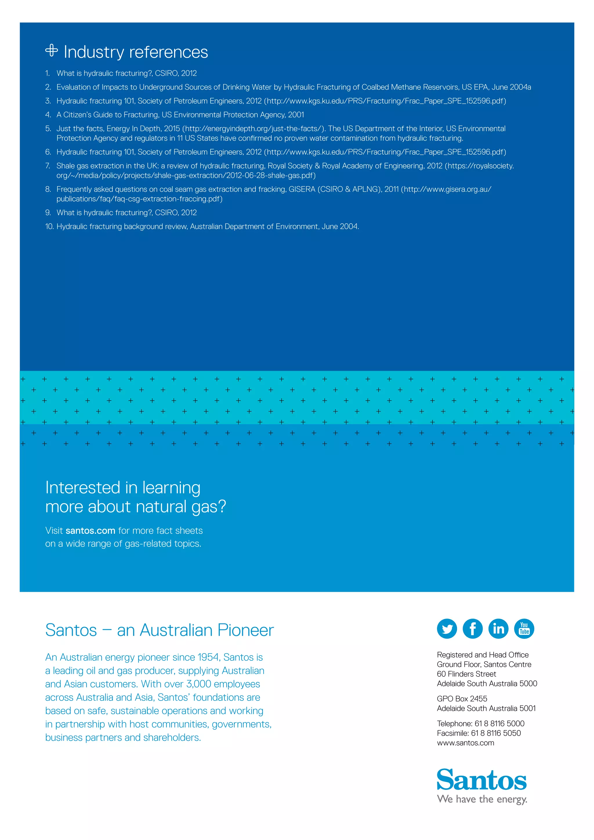Fact Sheet Hydraulic Fracturing | PDF