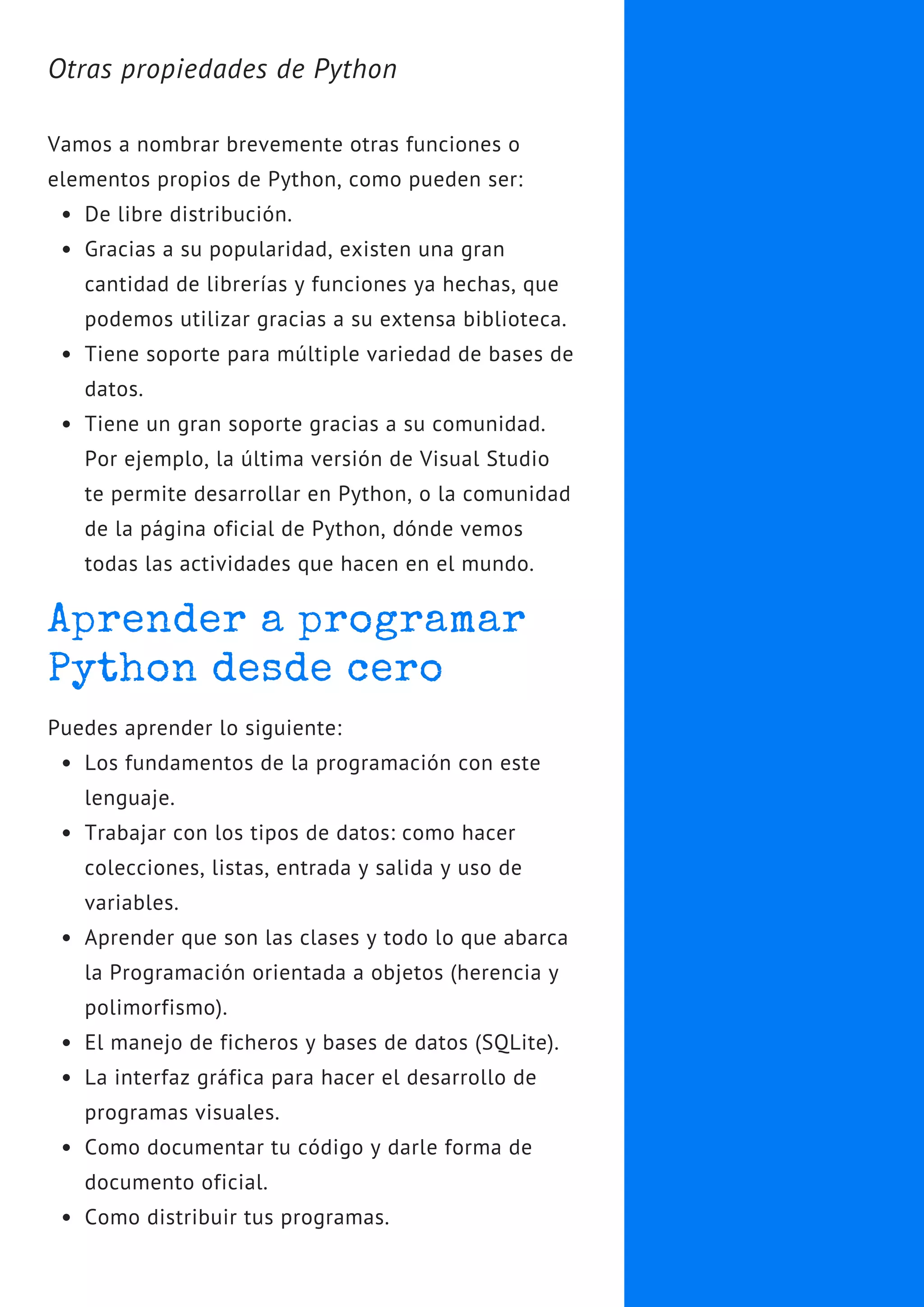Lenguaje De Programación Python Pdf