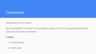 Real time sentiment analysis using twitter stream api & aws kinesis | PPT