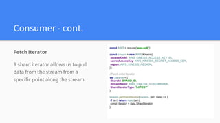 Real time sentiment analysis using twitter stream api & aws kinesis | PPT