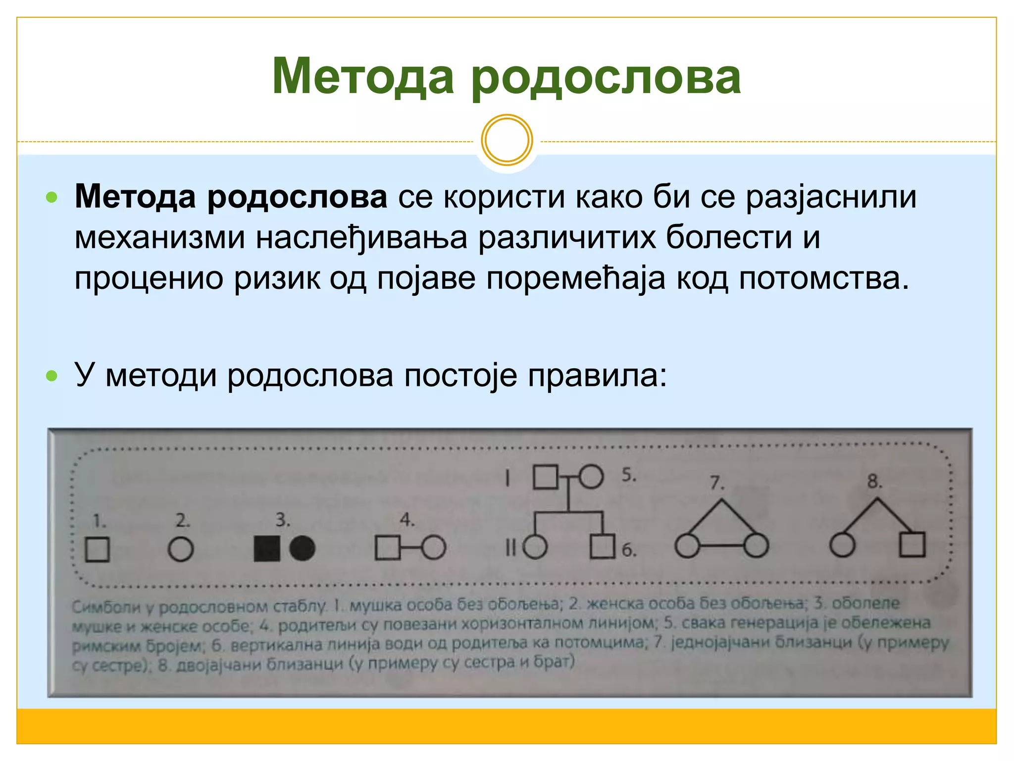 Humana genetika, rodoslovno_stablo | PPTX