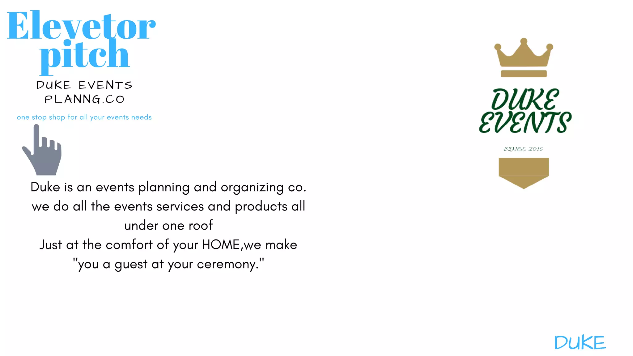 Elevetor pitch | PPT