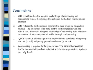 Zone Routing Protocol (ZRP) in Adhoc Network.ppt
