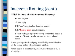 Zone Routing Protocol (ZRP) in Adhoc Network.ppt